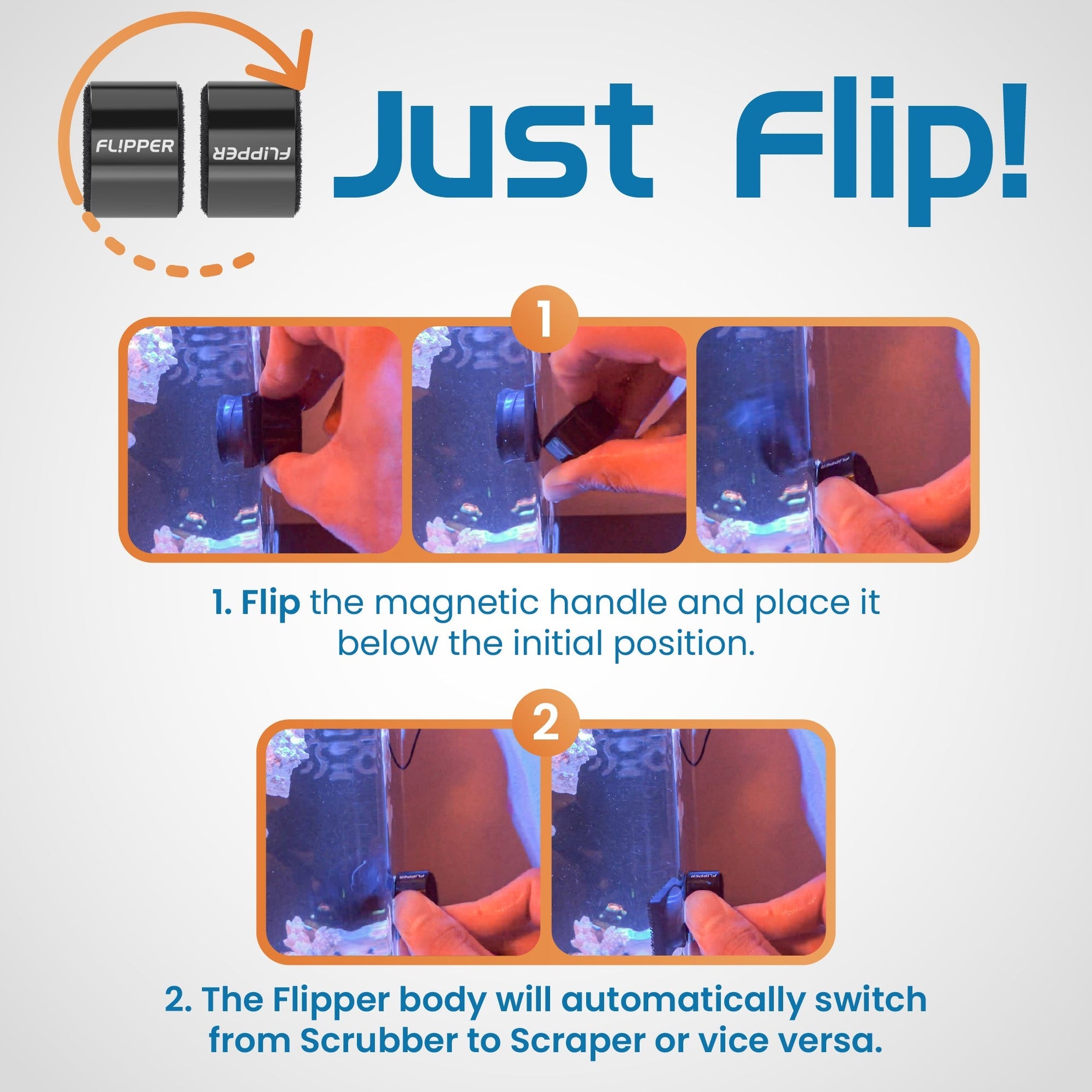 Flipper - Magnet Cleaner - Pico Black — Buce Plant