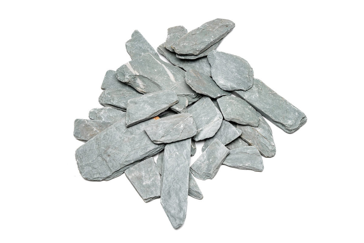 Grey River Slate Aquarium Hardscape — Buce Plant