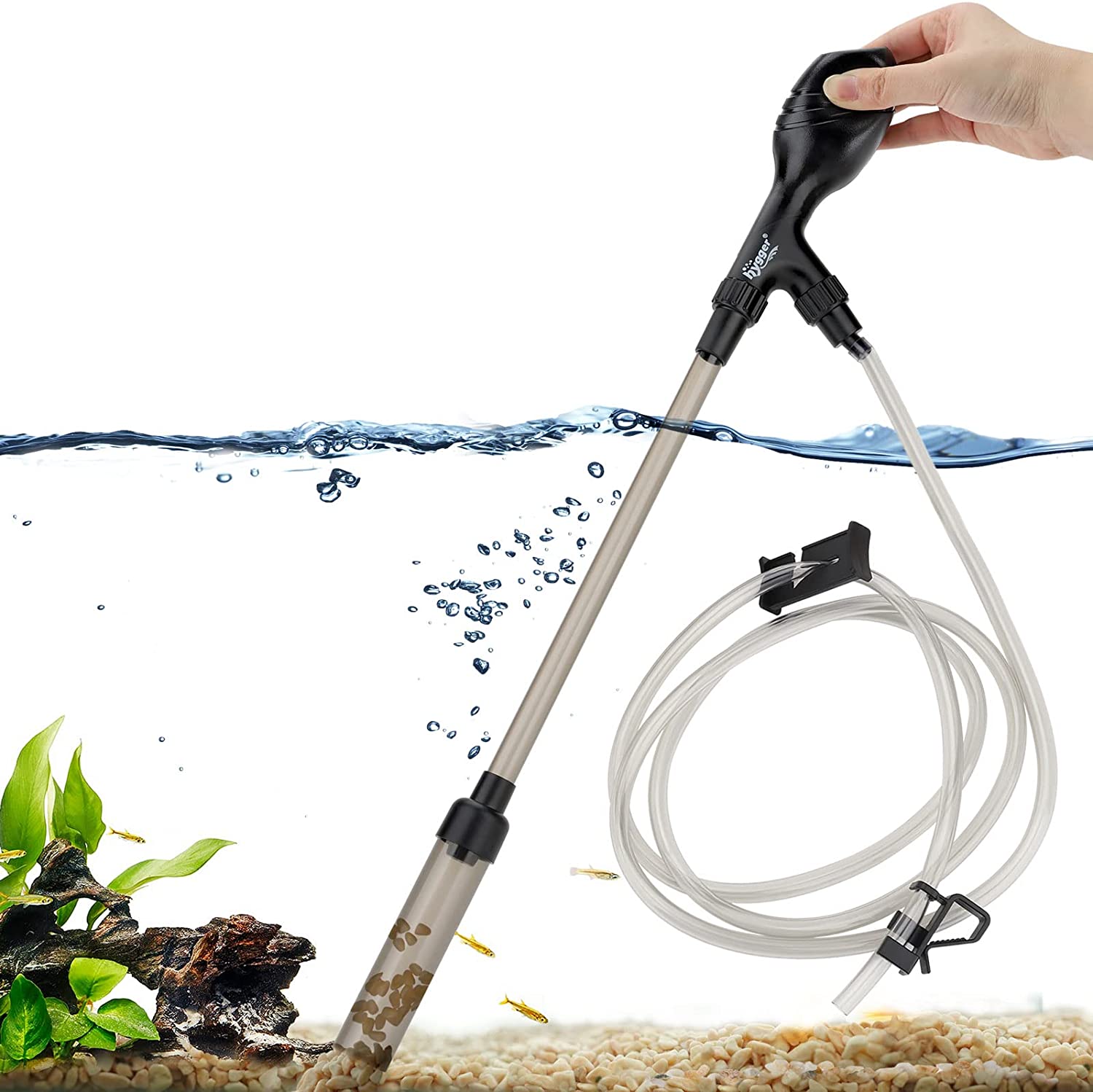 Hygger - Aquarium Water Changer — Buce Plant