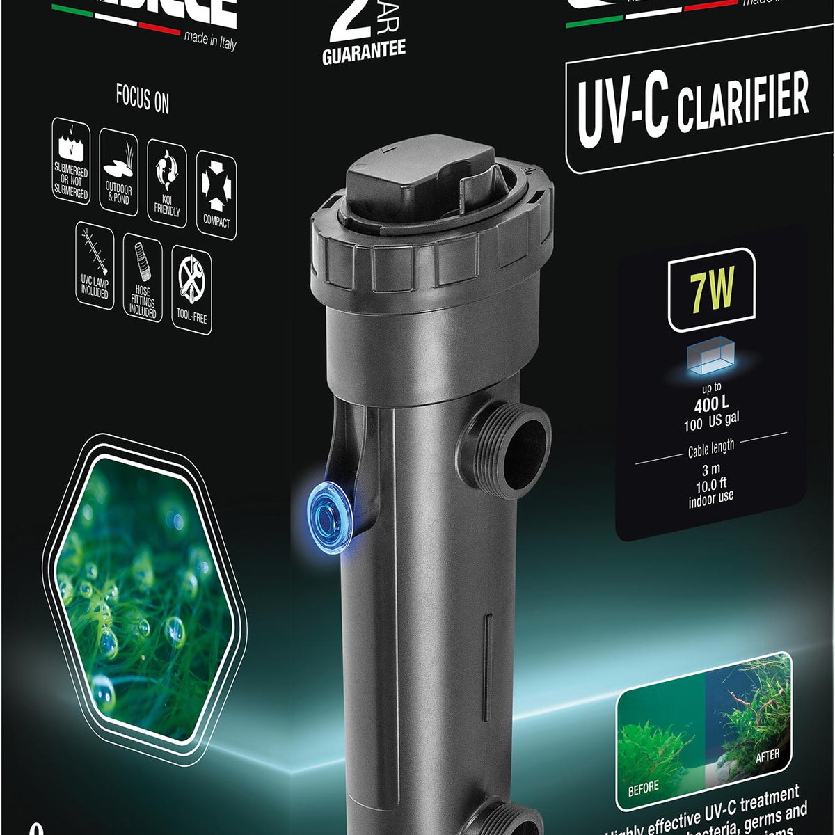 Sicce UV-C Clarifier (Aquarium) — Buce Plant