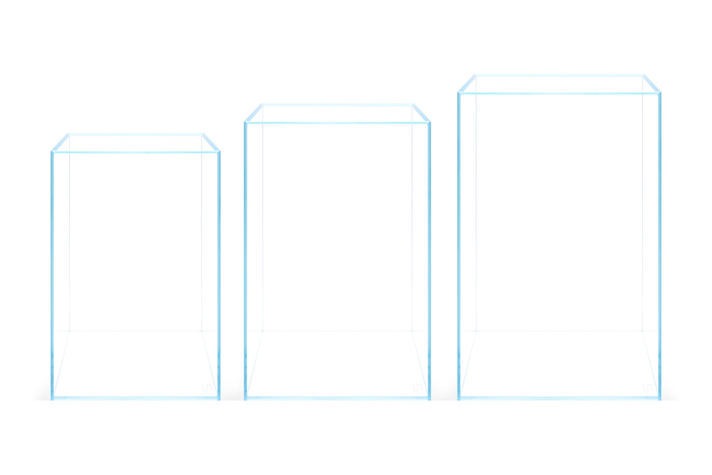 UNS 20TM - 3.2 Gallon Prism Rimless Tank — Buce Plant