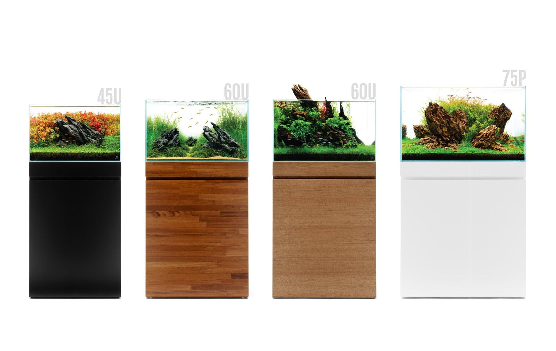 UNS Aquarium Stand and Tank Combo - Oak — Buce Plant